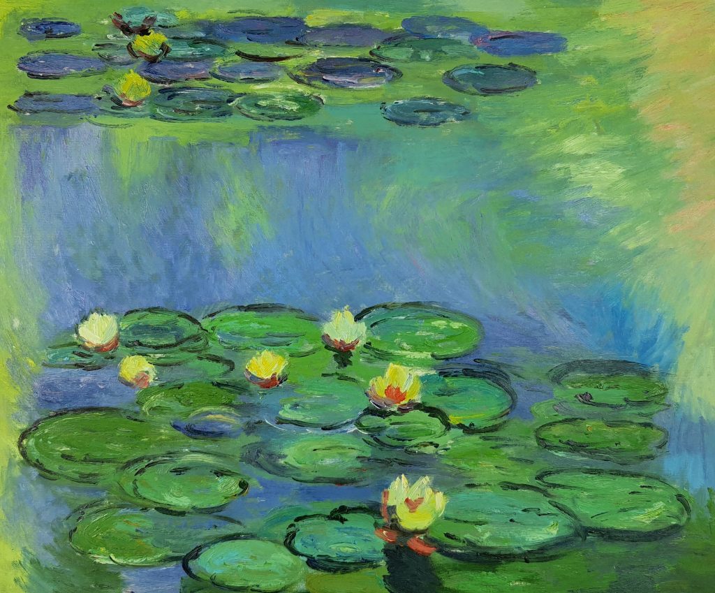 Claude Monet Nenufary Lilie Wodne 60x50 (03) - Galeria Piękne Obrazy